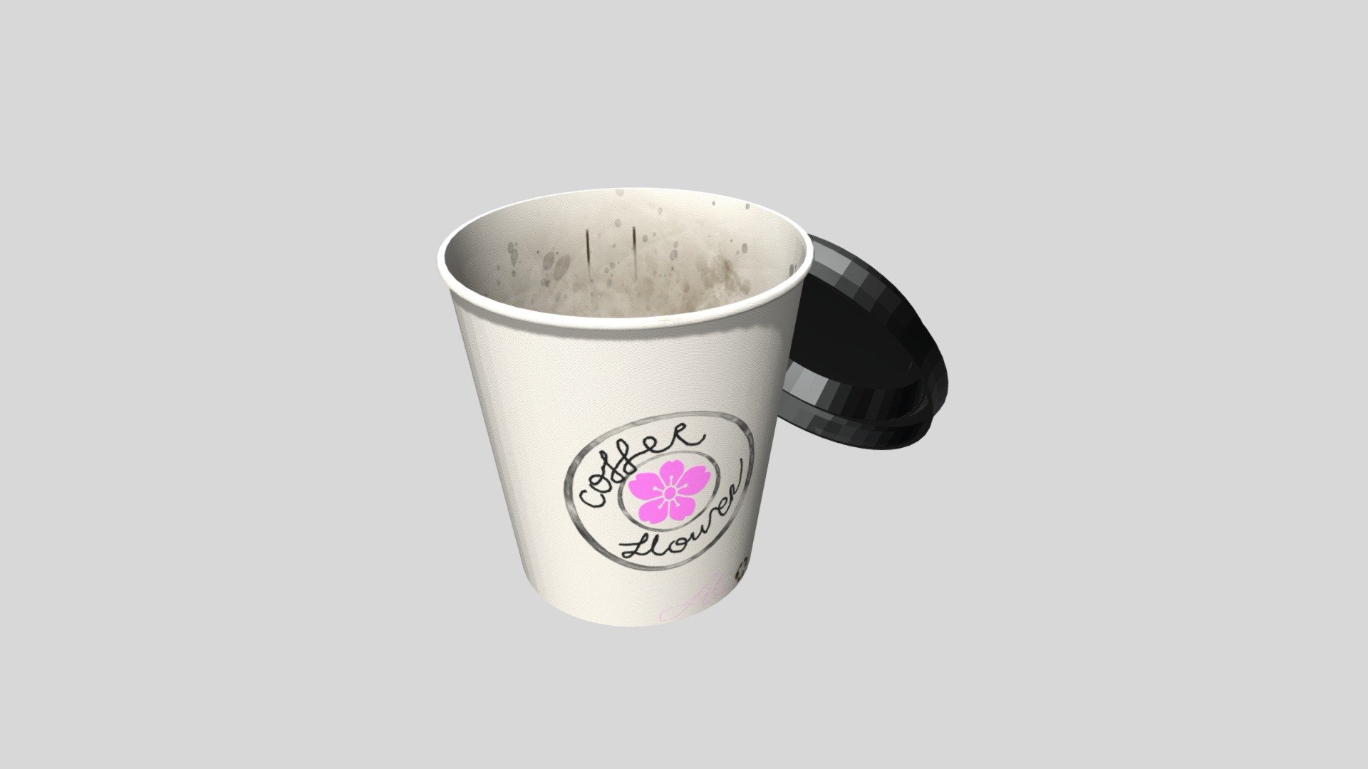 Cardboard Coffee Cup - 3D model by ivanalilic [e53b8cf] - Sketchfab