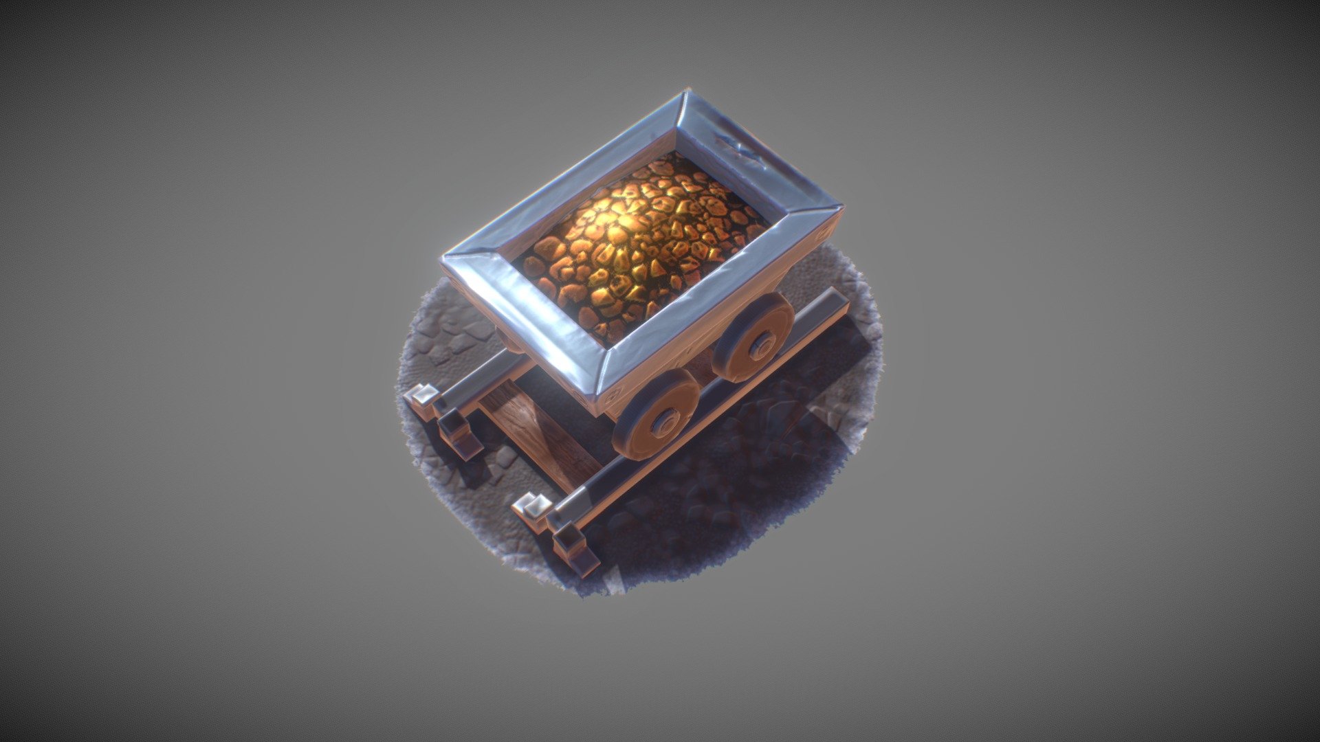 MINECART - 3D model by PauloHNCosta (@PauloHNCostaArt) [e53f933 ...