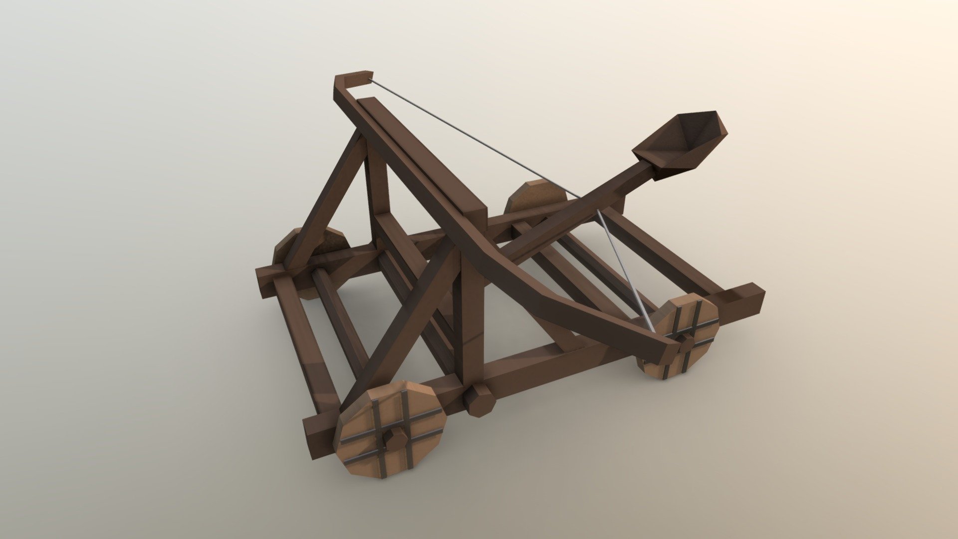 Catapult - Download Free 3D model by Meee [e54017d] - Sketchfab