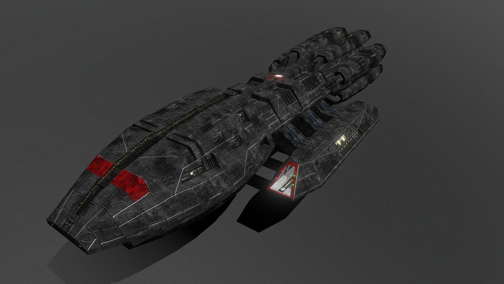 BattleStar Galactica - A 3D model collection by markawilkin - Sketchfab