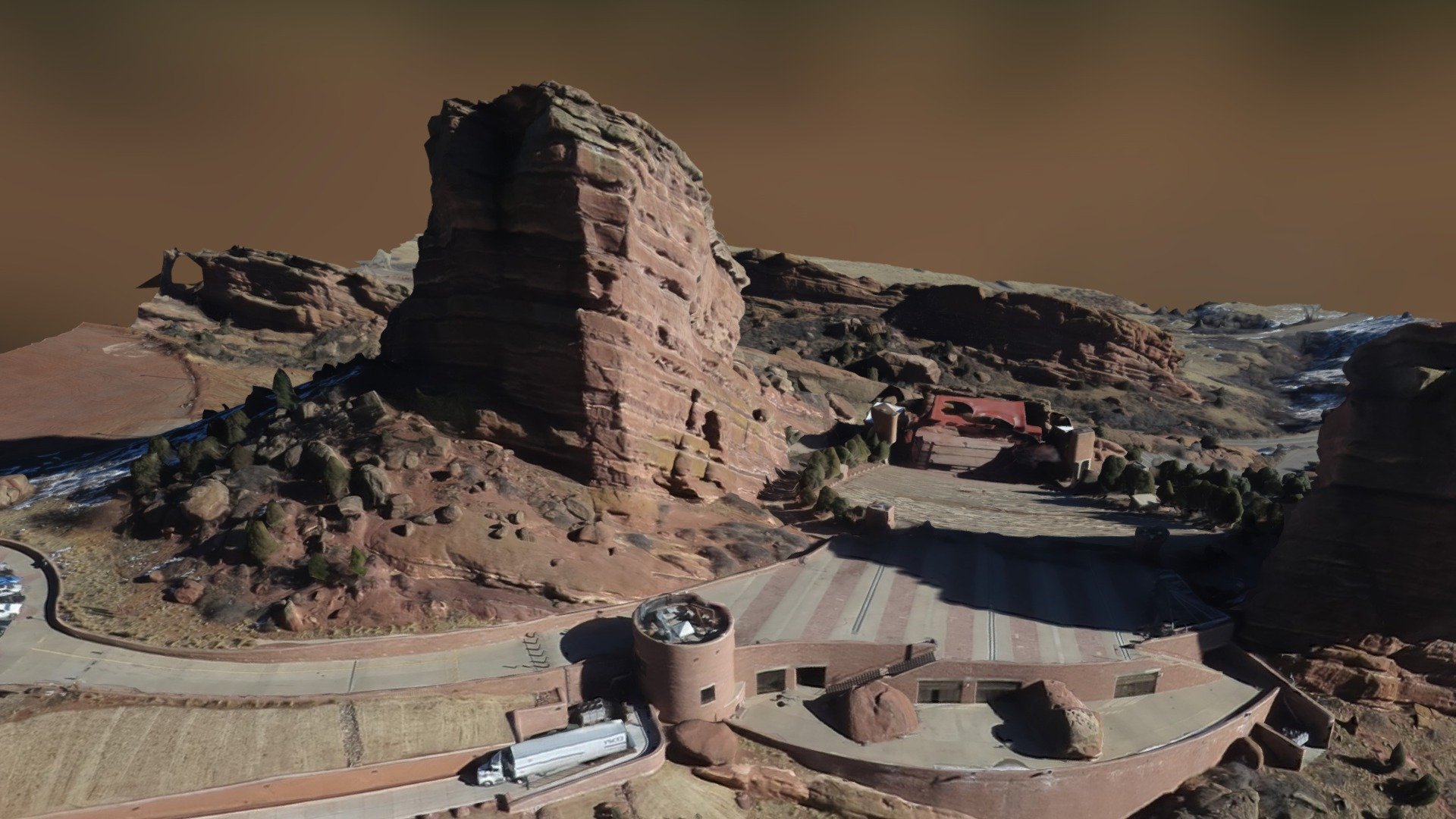 Red Rocks - photogrammetry scan by drone - Buy Royalty Free 3D model by ...