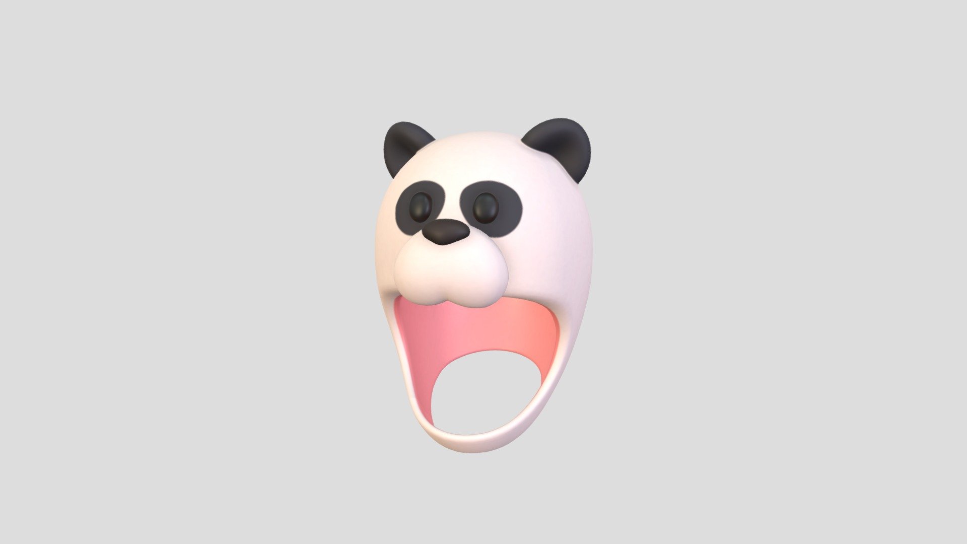 Prop069 Panda Hat - Buy Royalty Free 3D model by BaluCG [e543f36 ...