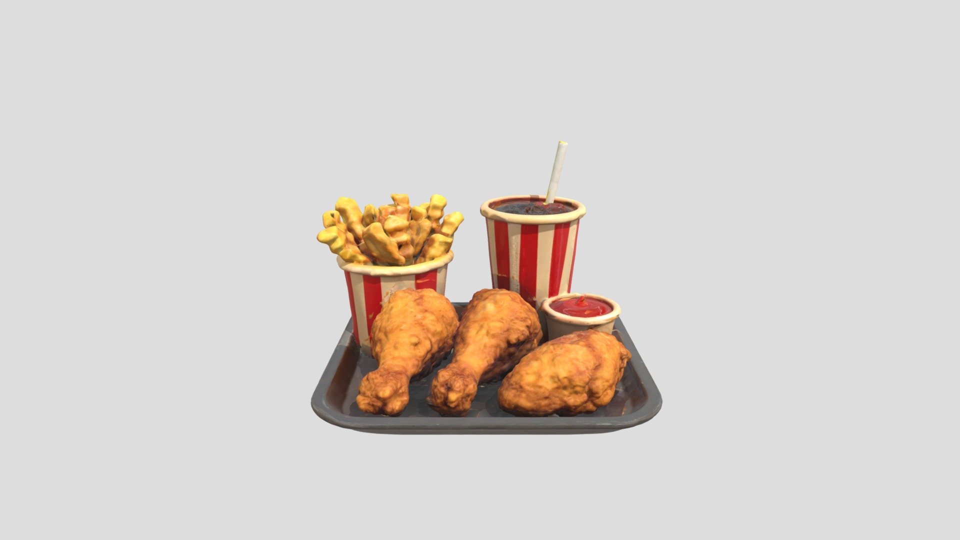 Fast_ Food_ - Download Free 3D model by rinku3dshorts [e543f4b] - Sketchfab