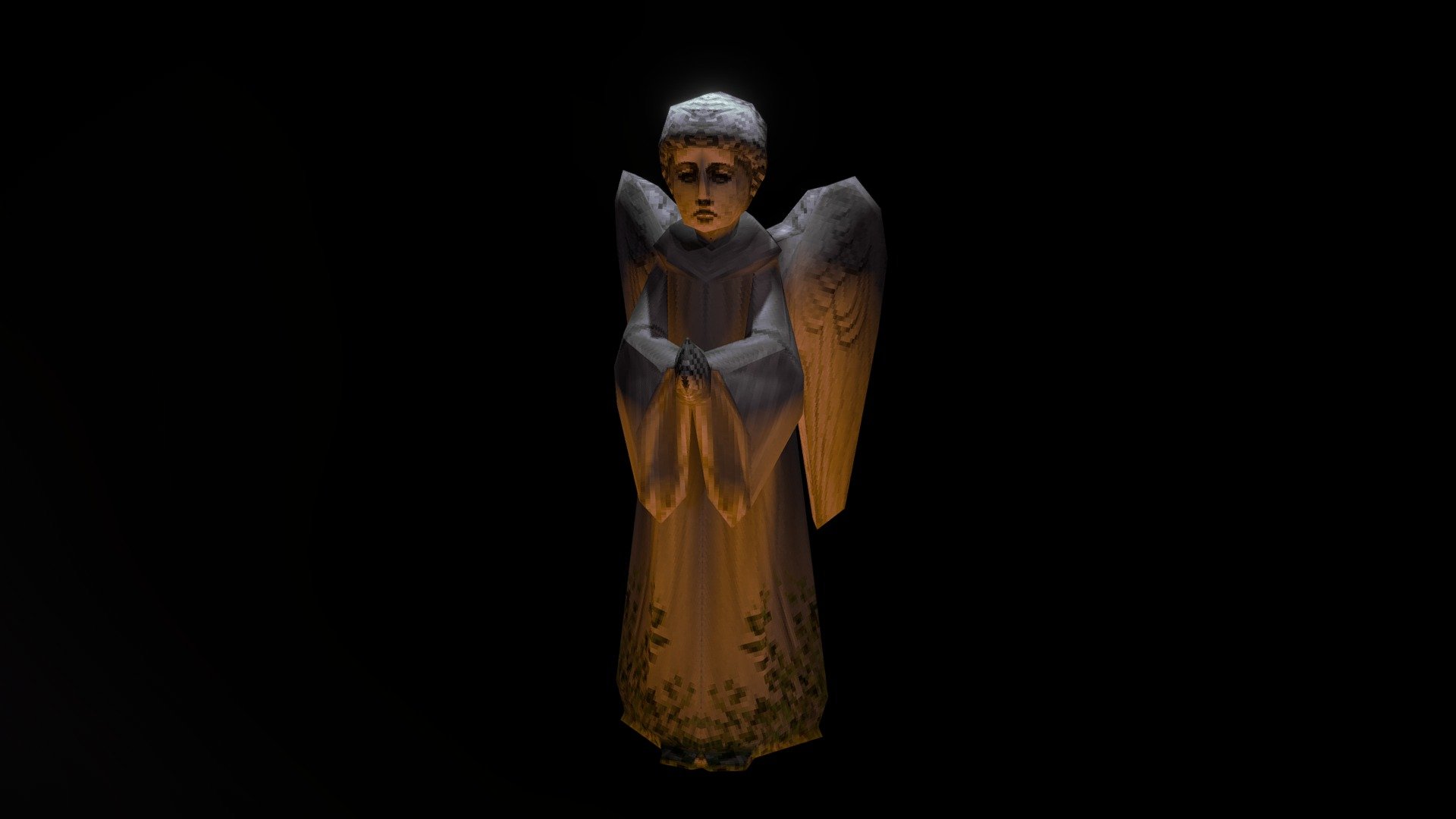 Low Poly Angel - 3D model by RaviOlly [e545216] - Sketchfab