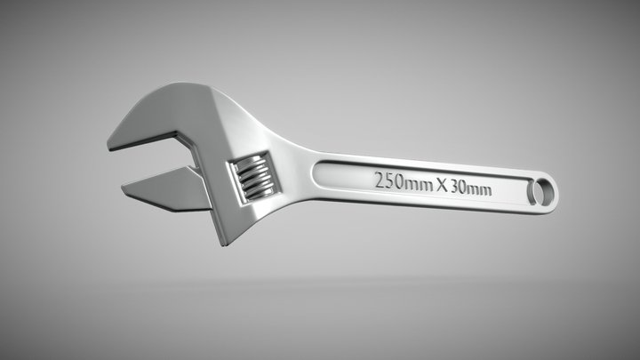 Wrench 3D models - Sketchfab