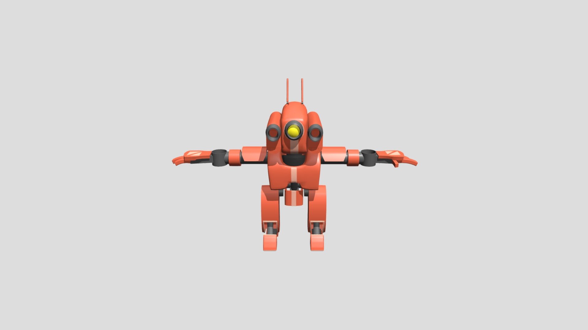 Robot - 3D model by alastairlimm [e545684] - Sketchfab