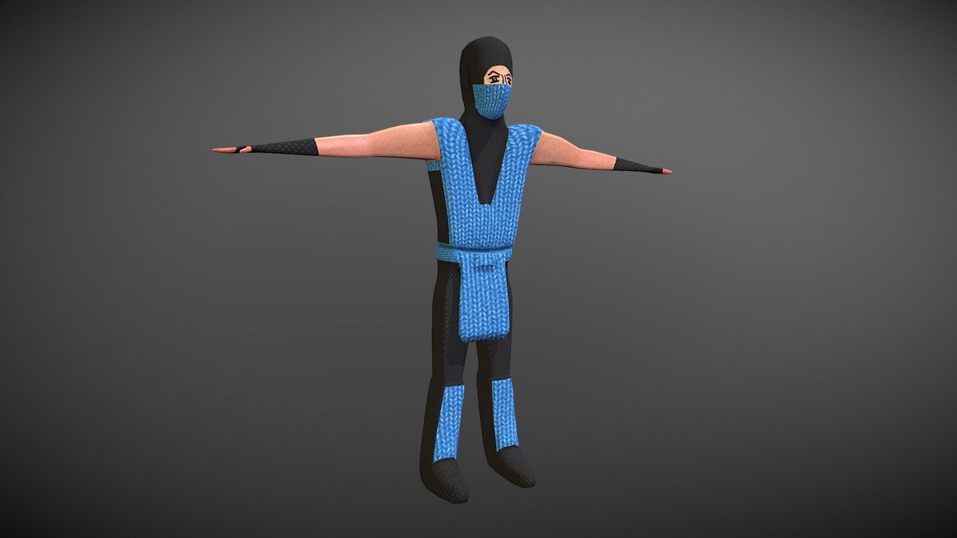 Sub-Zero 3D Model (Mortal Kombat) - 3D model by Ojk114 [e5472b0 ...