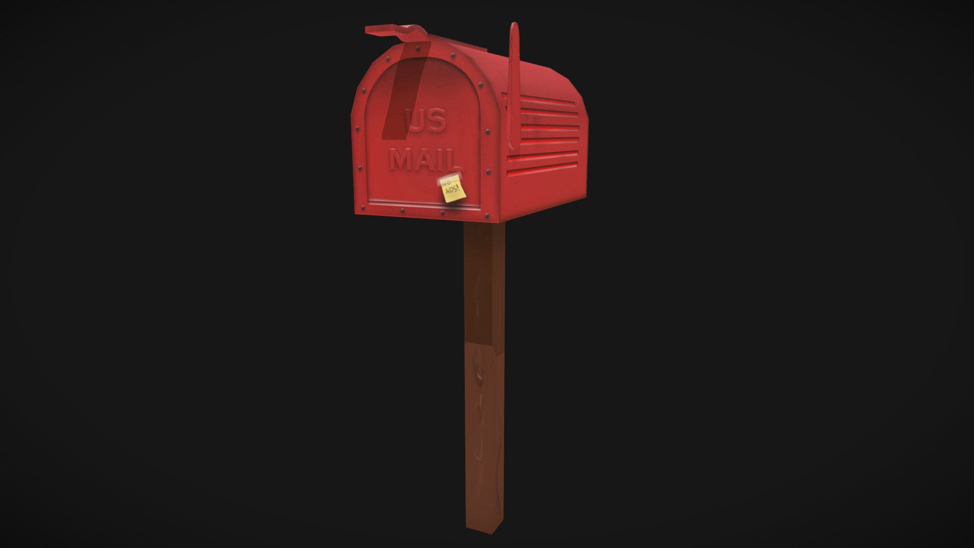 Mailbox - 3D model by Robin St (@robinst) [e5477d9] - Sketchfab