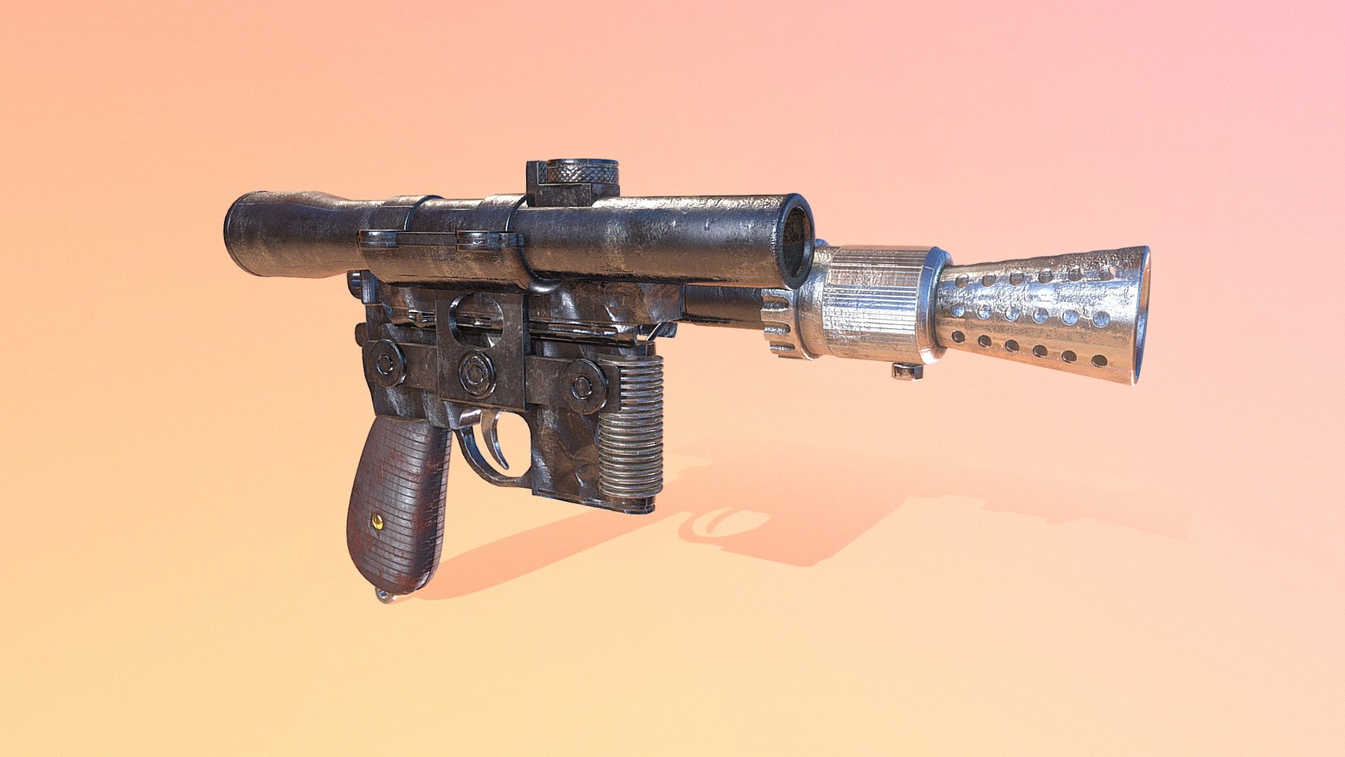 DL-44 Blaster - Buy Royalty Free 3D model by Harold P. de Boer ...