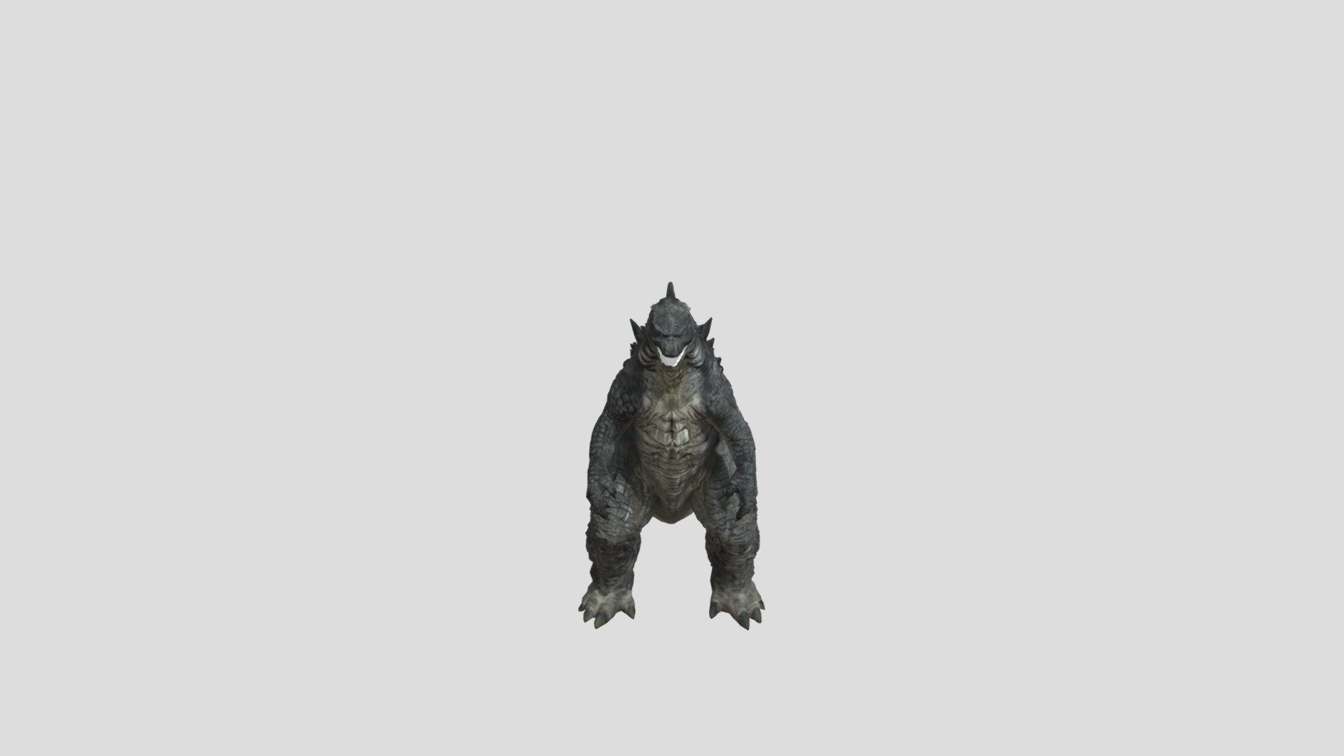 Legendary Godzilla - Download Free 3D model by Chistodrako._. (@oscar ...