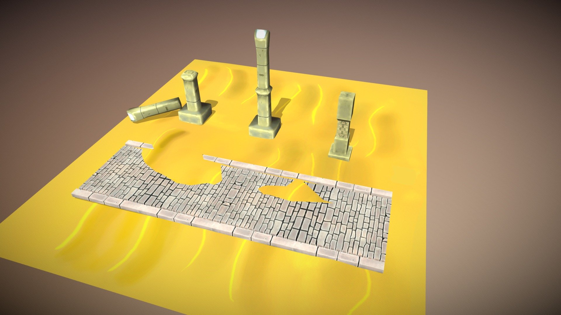 Dungeon Sand Preview - Download Free 3D model by C. Anastasiadis ...