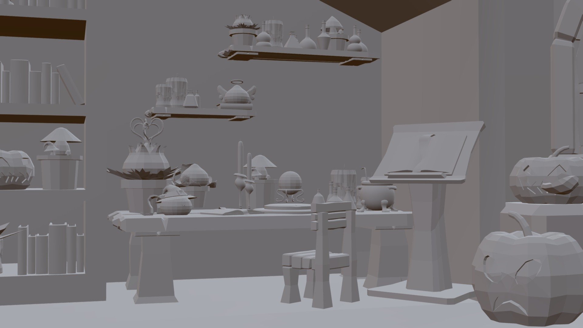 witch room - 3D model by hanameyoko (@jaike.kuhmayer) [e548c96] - Sketchfab