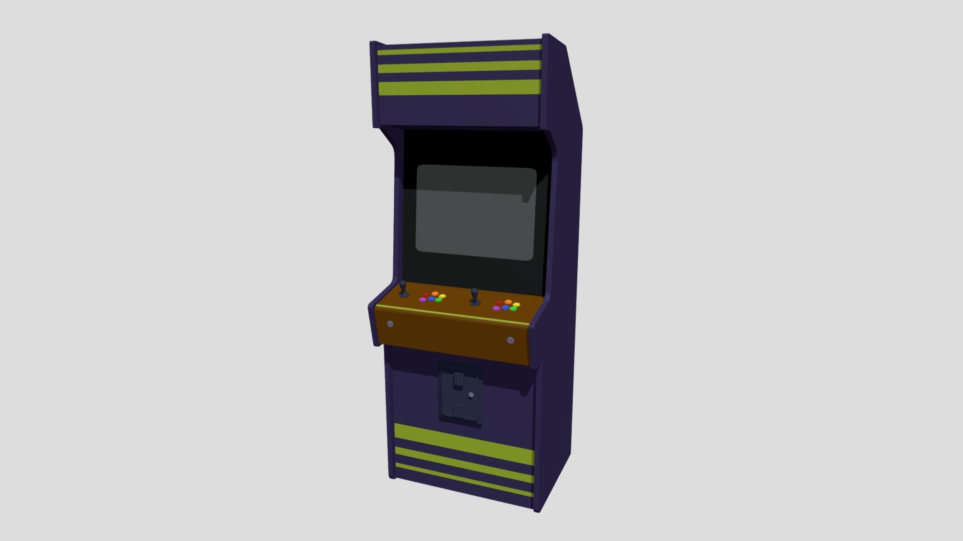 Game Machine - Download Free 3D model by ugarychev [e54a4d7] - Sketchfab