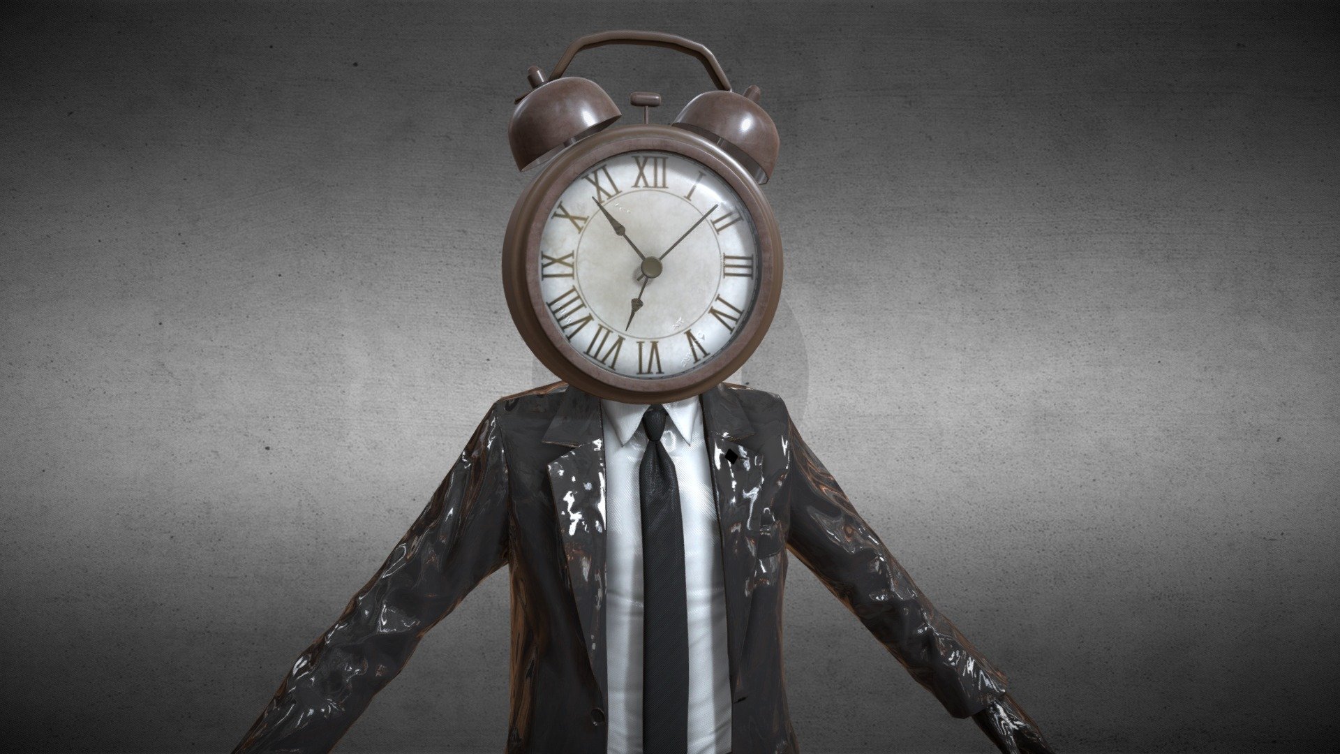 Clockman small - Download Free 3D model by photon (that one larry ...