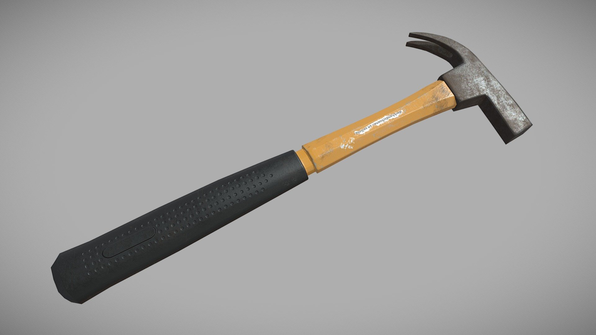 Hammer Model - 3D model by Zora Daems (@ZoraDaems) [e54aff1] - Sketchfab