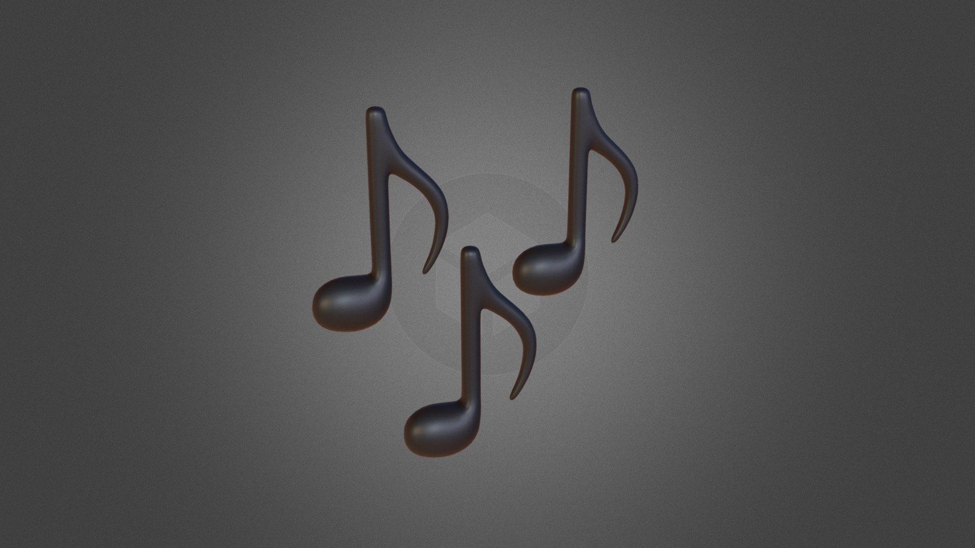 Musical Notes Emoji - Buy Royalty Free 3D model by burakonur99 [e54b6af ...