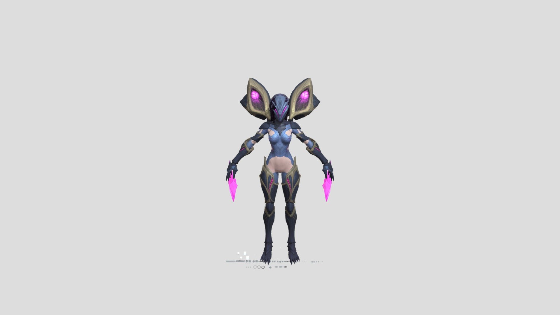 Kai Sa - 3D model by zax (@hotbbs) [e54bbaa] - Sketchfab
