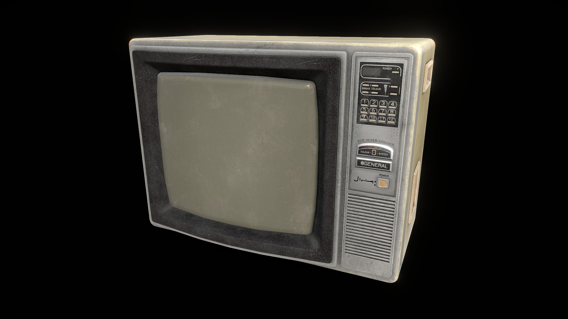 Old TV - 3D model by Patsssh (@patturner26) [e54c2bd] - Sketchfab