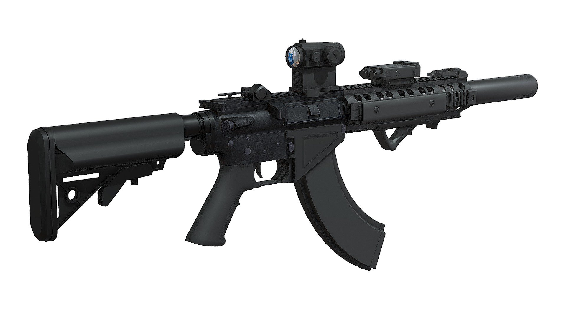 ARAK CQB Blender - 3D model by momsboxtv [e54c5de] - Sketchfab