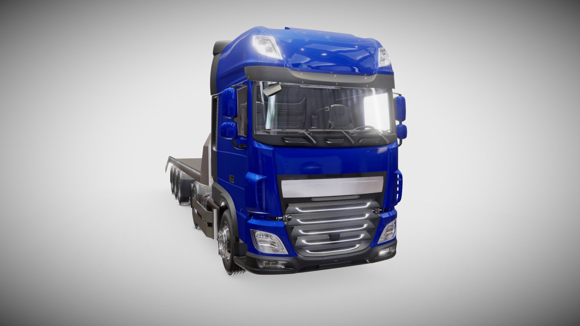 DAF 2018 - 3D model by creavisioncz [e54cbfd] - Sketchfab