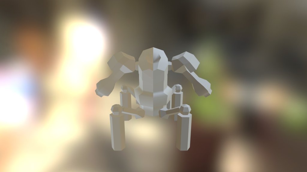 Mechanical Alien W.I.P - 3D model by kettlecornguy [e54cd84] - Sketchfab