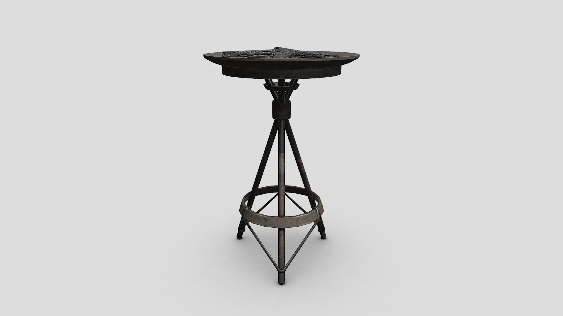 a campfire brazier - 3D model by landuodehuli [e54d02c] - Sketchfab