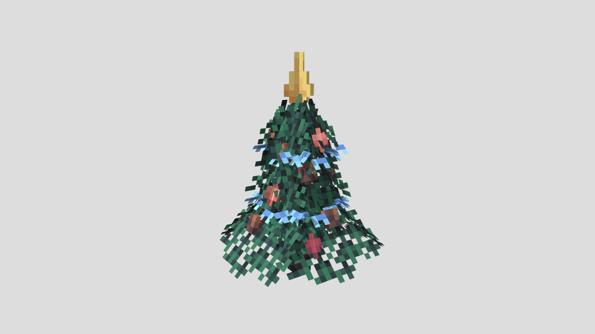 Christmas tree - 3D model by Ceziy (@Ceziy056) [e54f0a7] - Sketchfab
