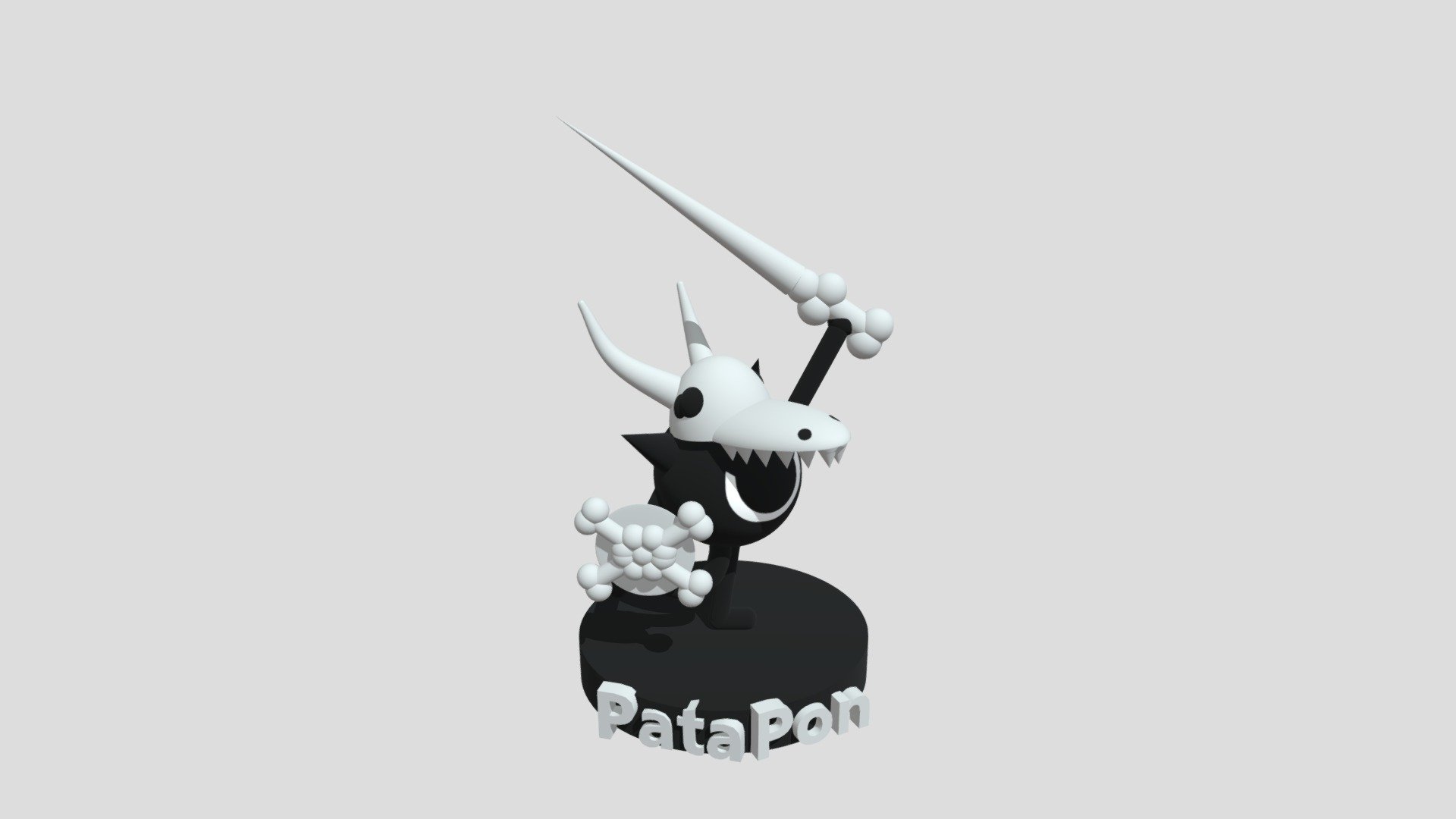 Bone Master Patapon - Download Free 3D model by Candy1516 [e5501b3 ...