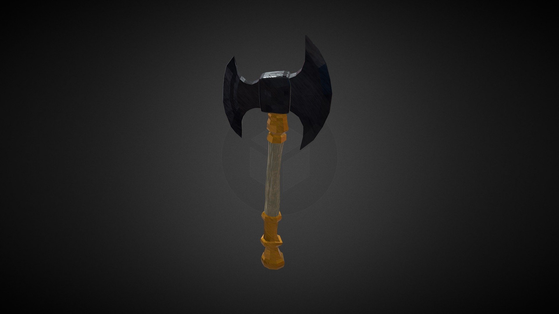 Stylized Axe // 风格化斧头 - 3D model by SeaMelon (@SeaMelon-Sea) [e551218] - Sketchfab