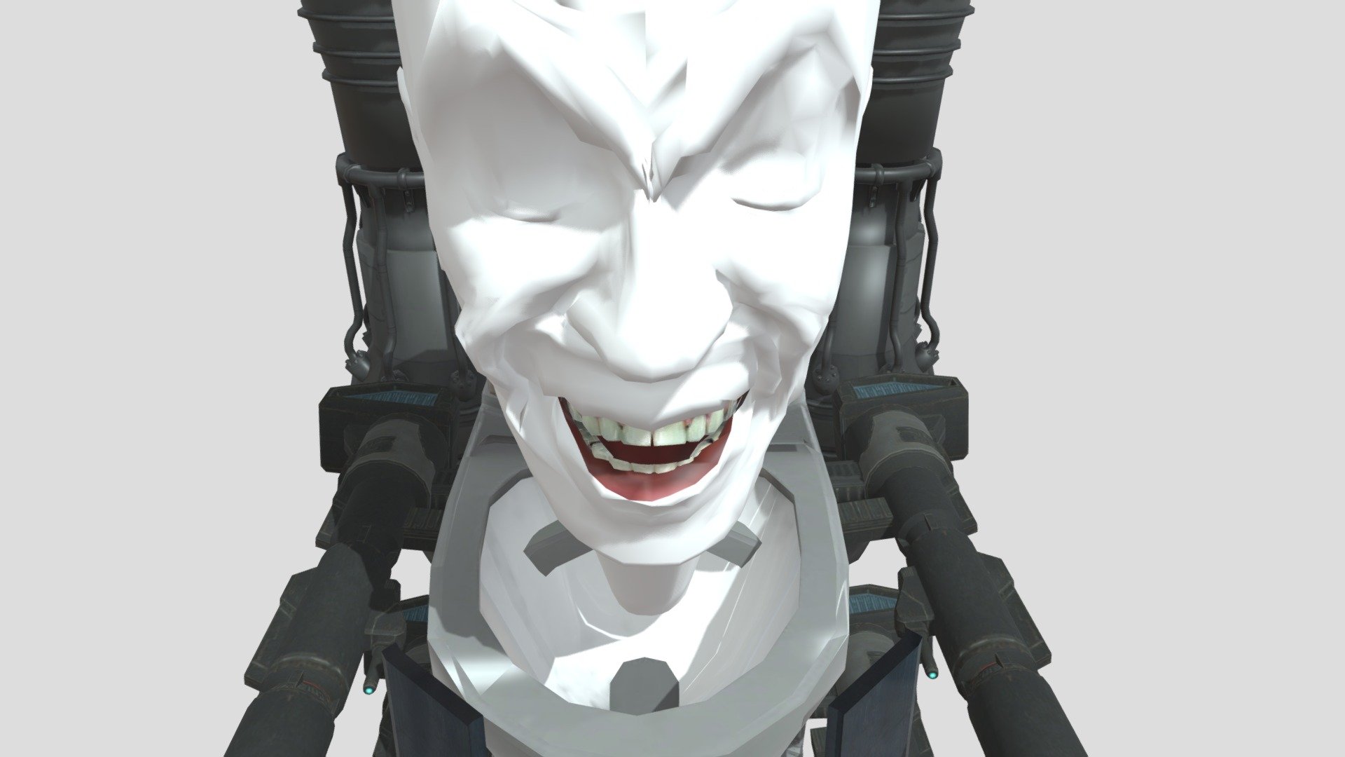 Damaged g man - Download Free 3D model by Guest666 (@darryldraconics88 ...