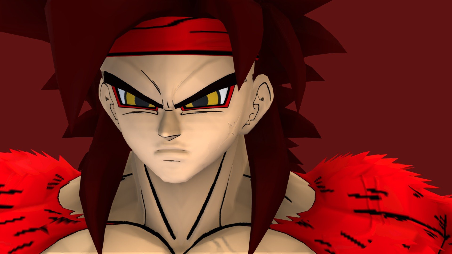 bardock Super Saiyan 4 - Download Free 3D model by dunk (@real_DB_fan ...