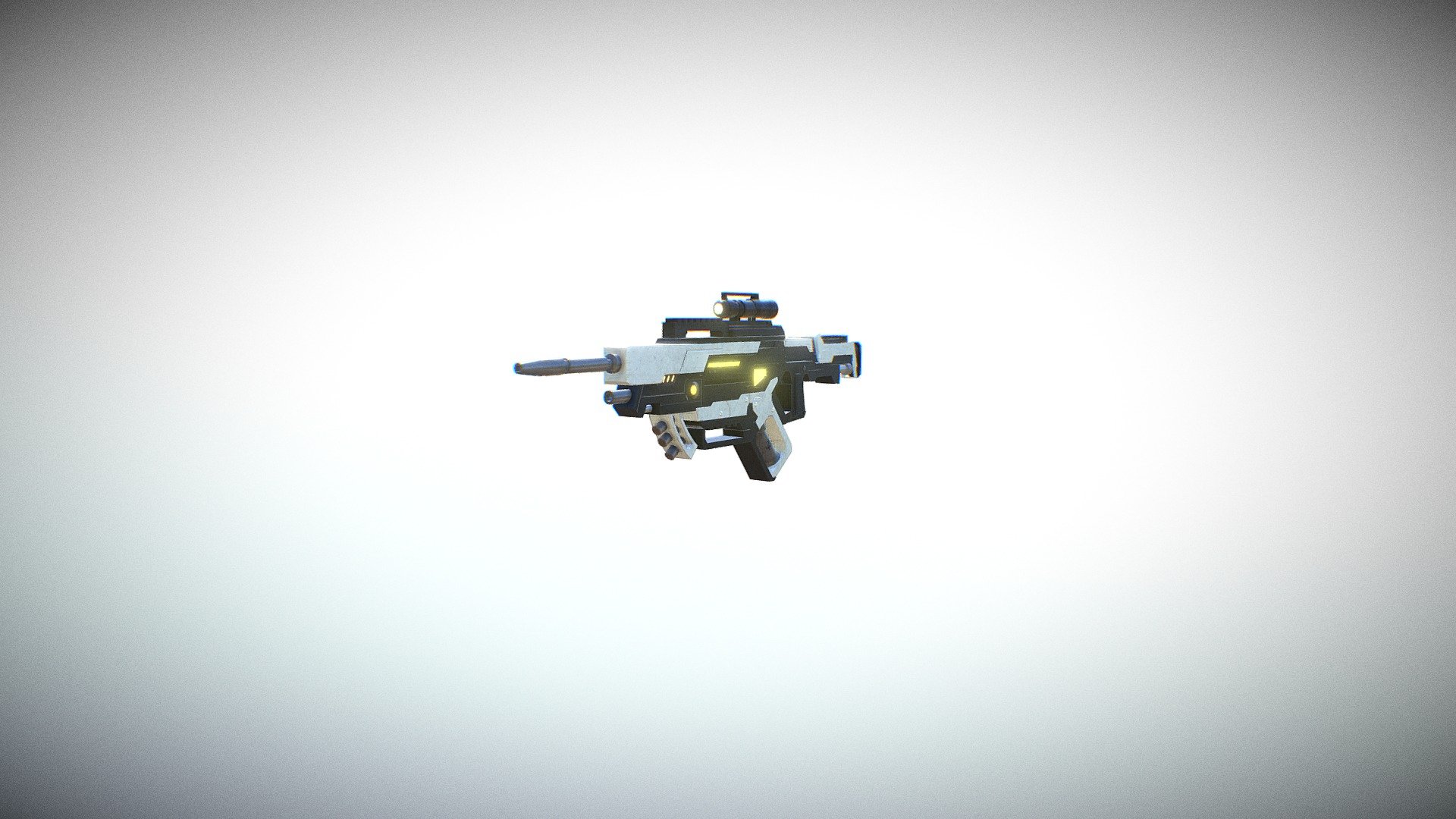 Gun_SF - 3D model by Kevin Dupont (@kyousukei) [e5544af] - Sketchfab