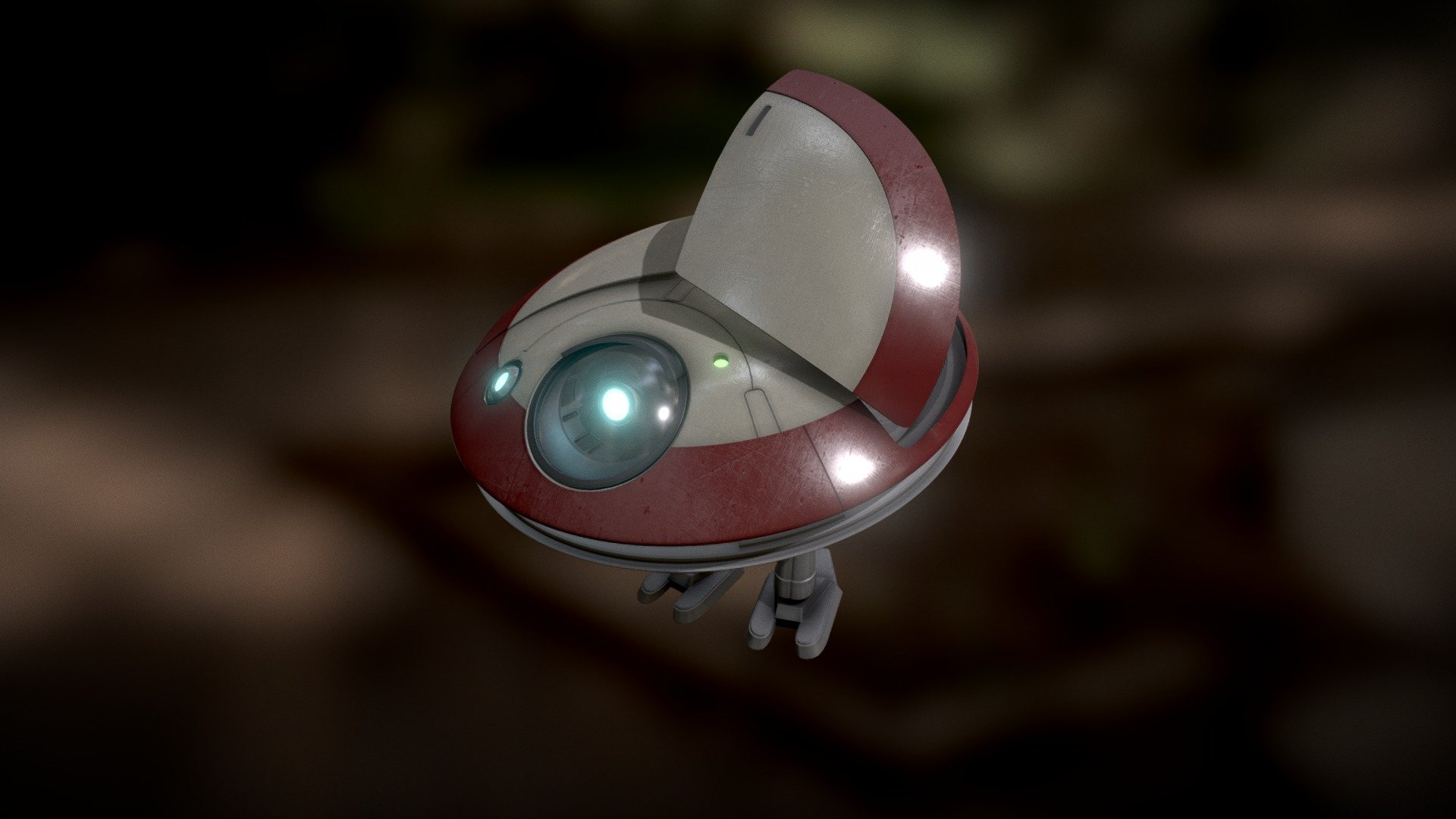 Inpsired by Princess Leia's Droid - Lola - 3D model by JCulley3D ...