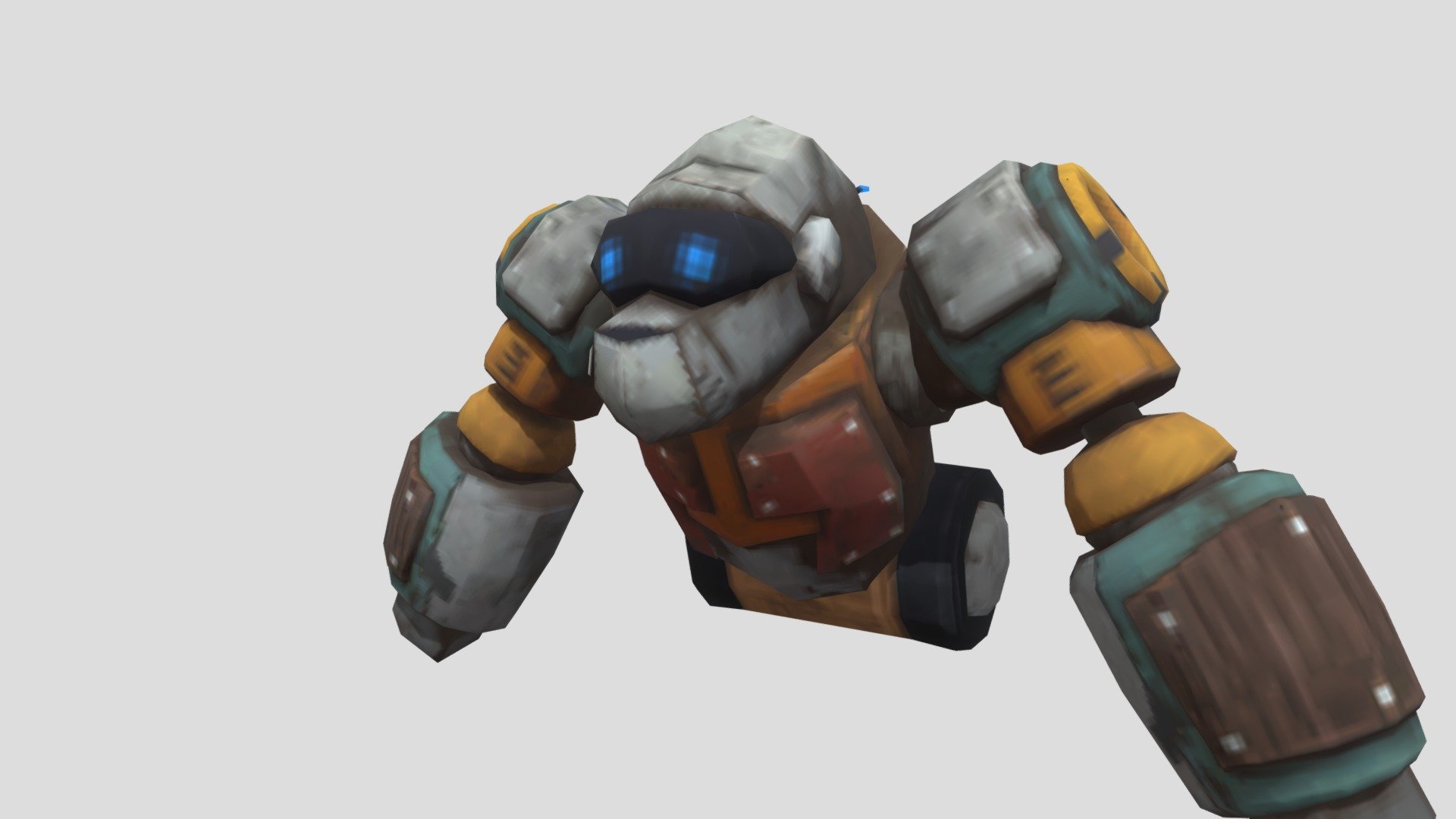 animal company - Robo Monke - Download Free 3D model by Romeo rios vr ...