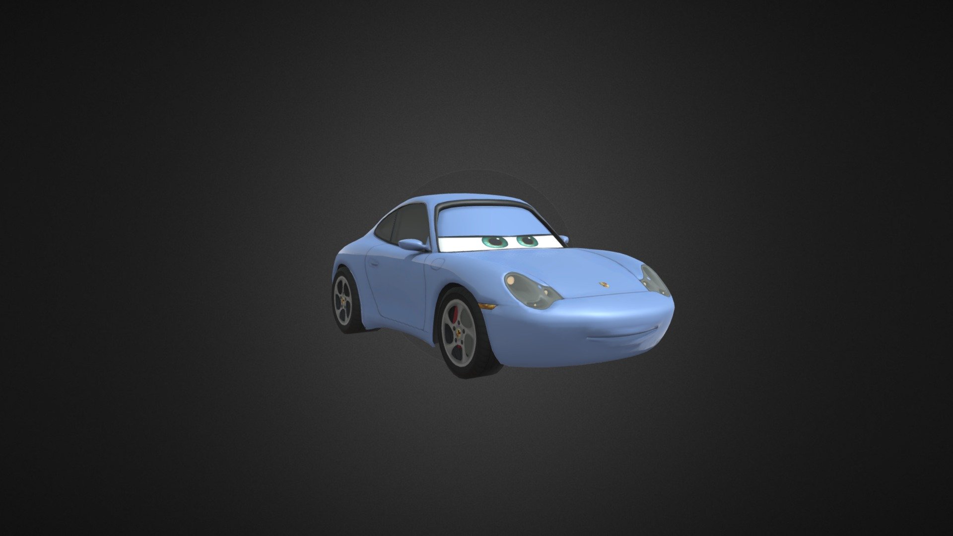 Cars 3 Driven To Win - Sally (IMPROVED) - Download Free 3D model by ...