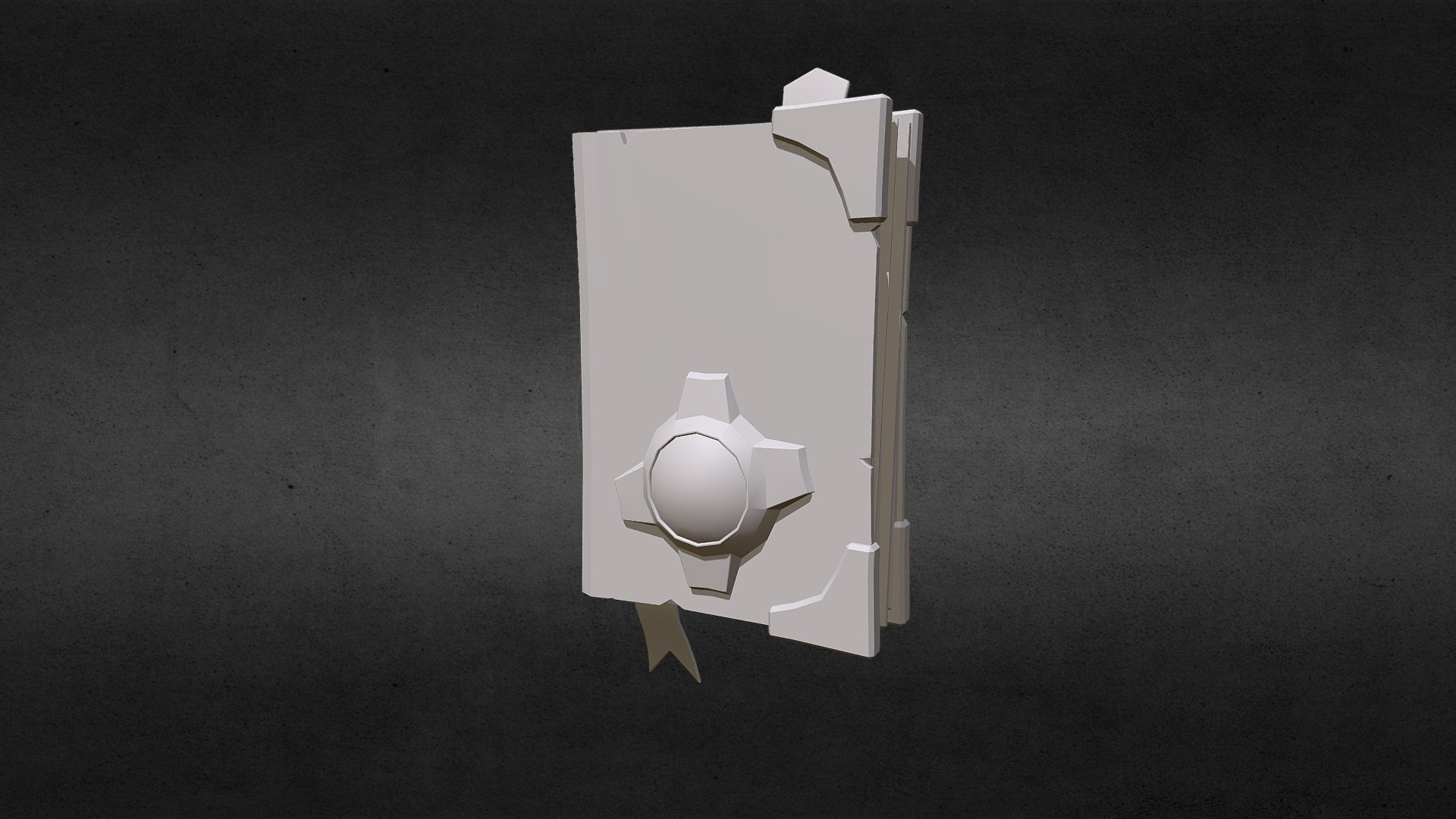 Book Type 1 Simple model - 3D model by mrpavon3d [e555e2b] - Sketchfab