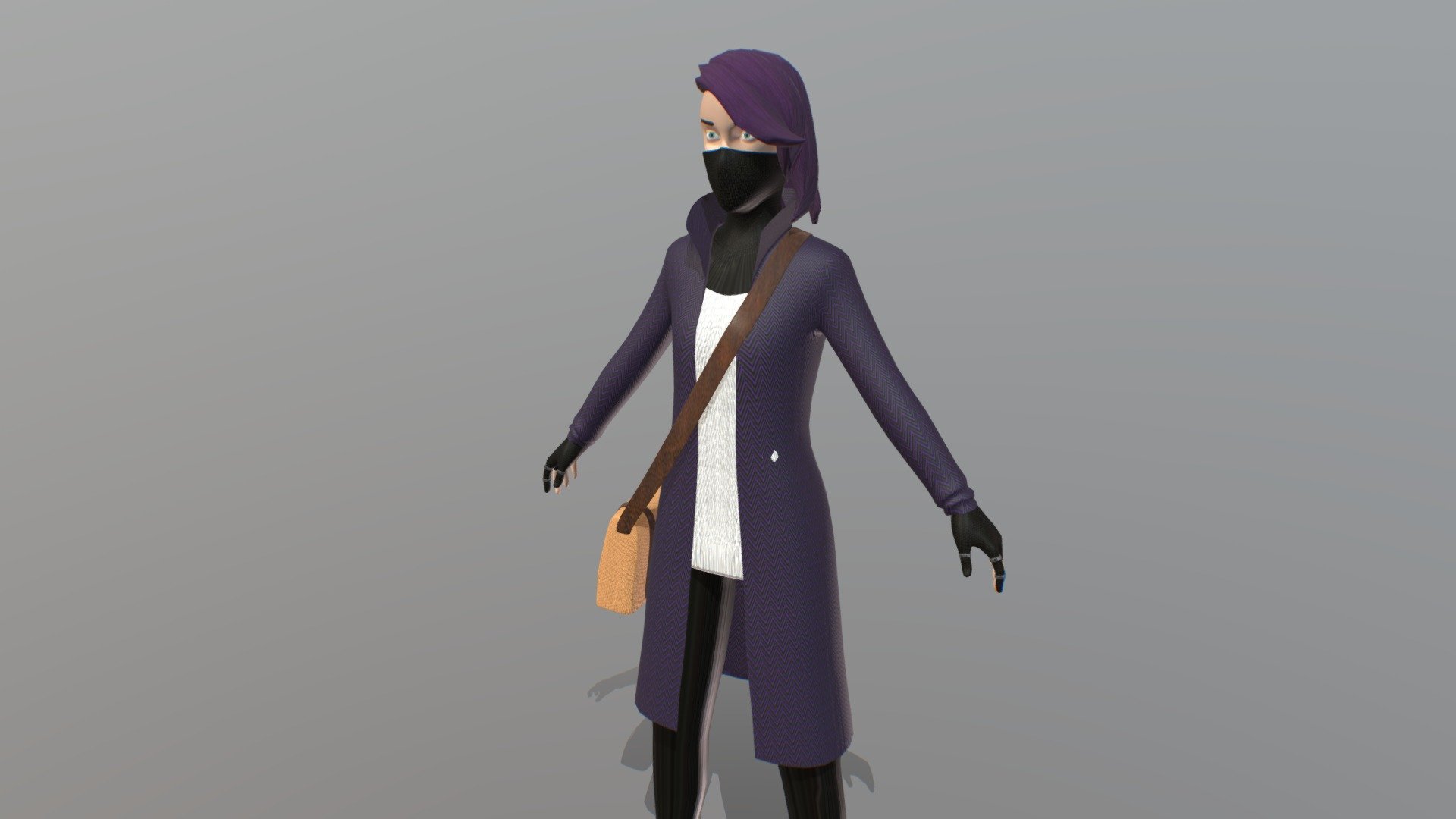 Mia - Vortex Model - 3D model by FelipeGand [e558b28] - Sketchfab