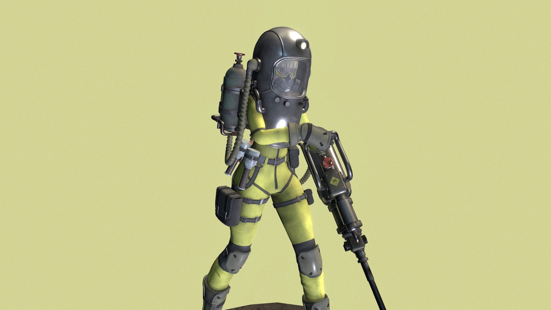 Poisoner (Game character concept) - 3D model by P736728 (@penpats.hon ...