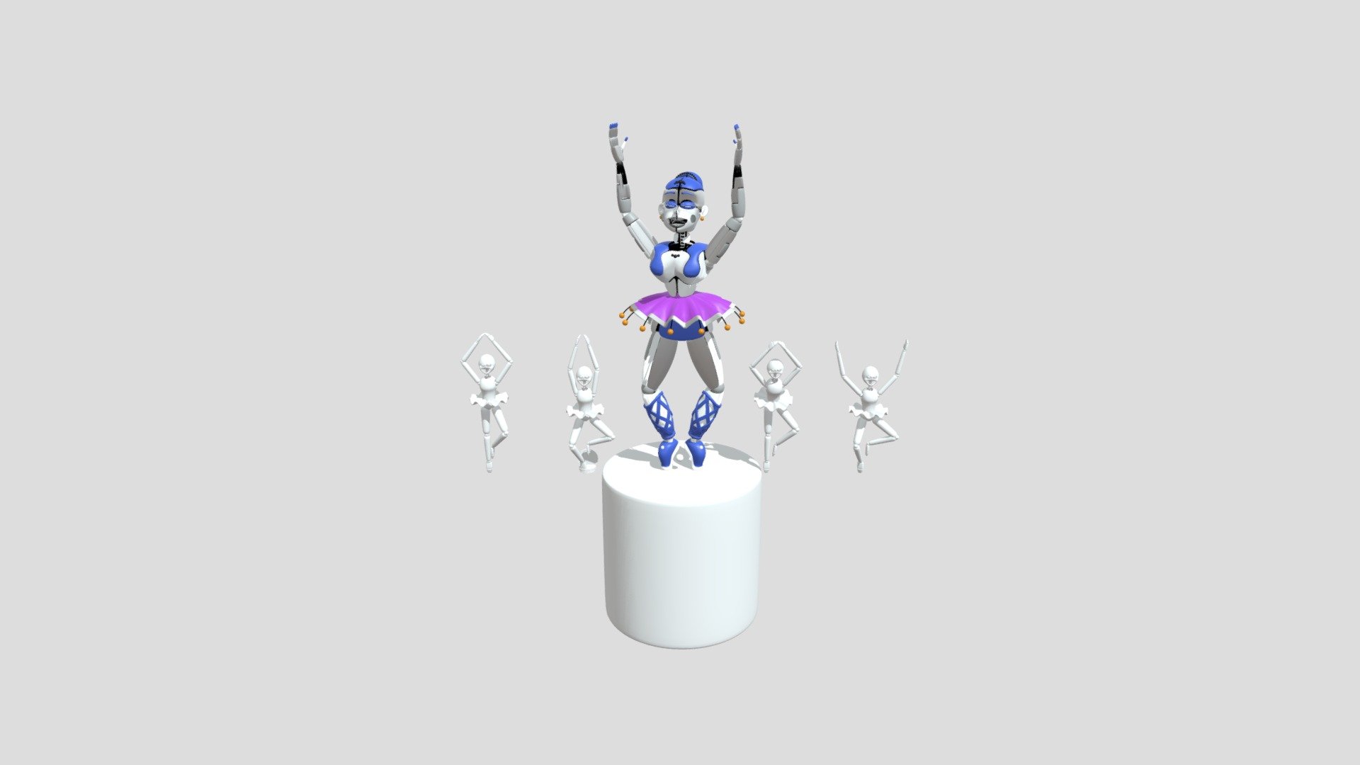 Ballora 2.9 Port - Download Free 3D model by ☕Mr.Afton OFC☕ (@JoadabC4D ...