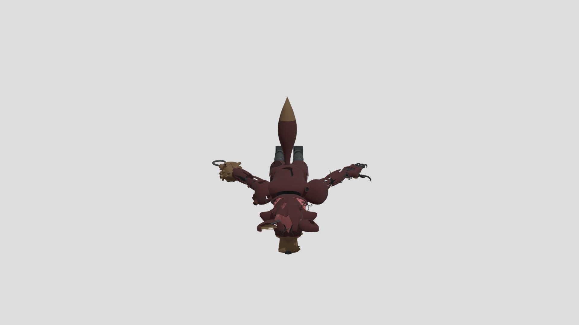 twisted foxy v2 - Download Free 3D model by dwall8611 [e559a9f] - Sketchfab