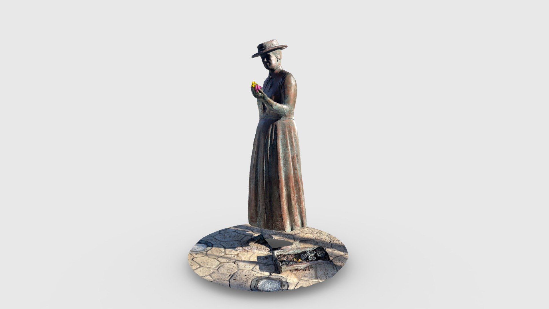 Kate Sessions Statue - Download Free 3D model by Keith Ito (@keithito ...