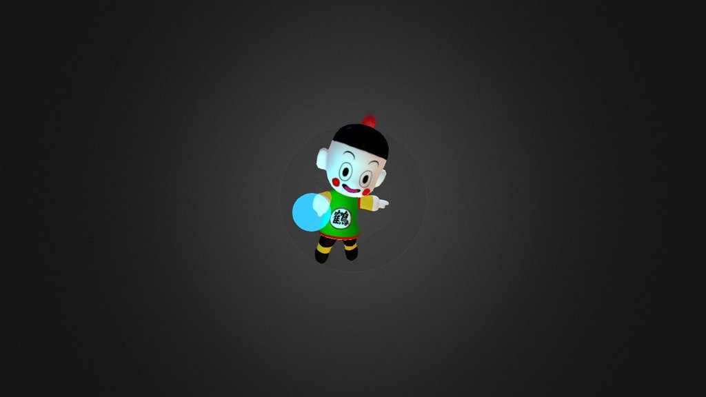 Dragon Ball z - Chaoz - 3D model by Ozvan (@oscarte1) [e55b232] - Sketchfab