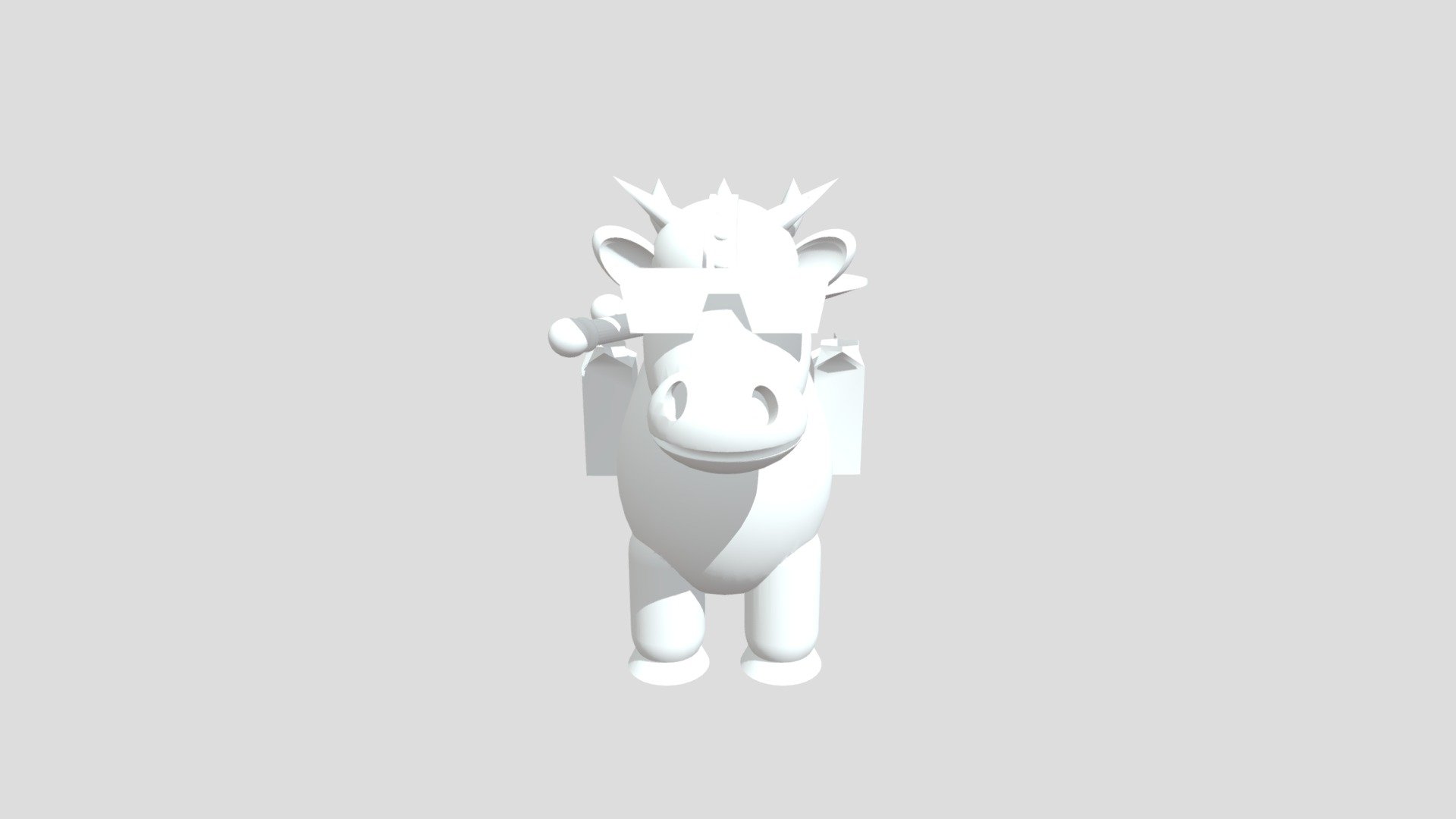 Viking Cow - 3D model by Donke (@Donke_) [e55cef0] - Sketchfab