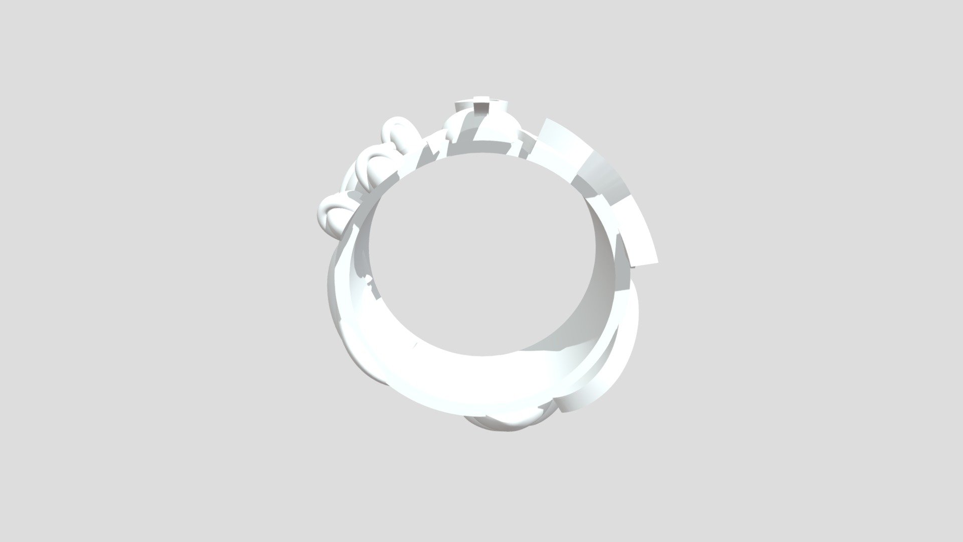 Outer Space Cartoon Ring - 3D model by jewelerjesse [e55cf1d] - Sketchfab