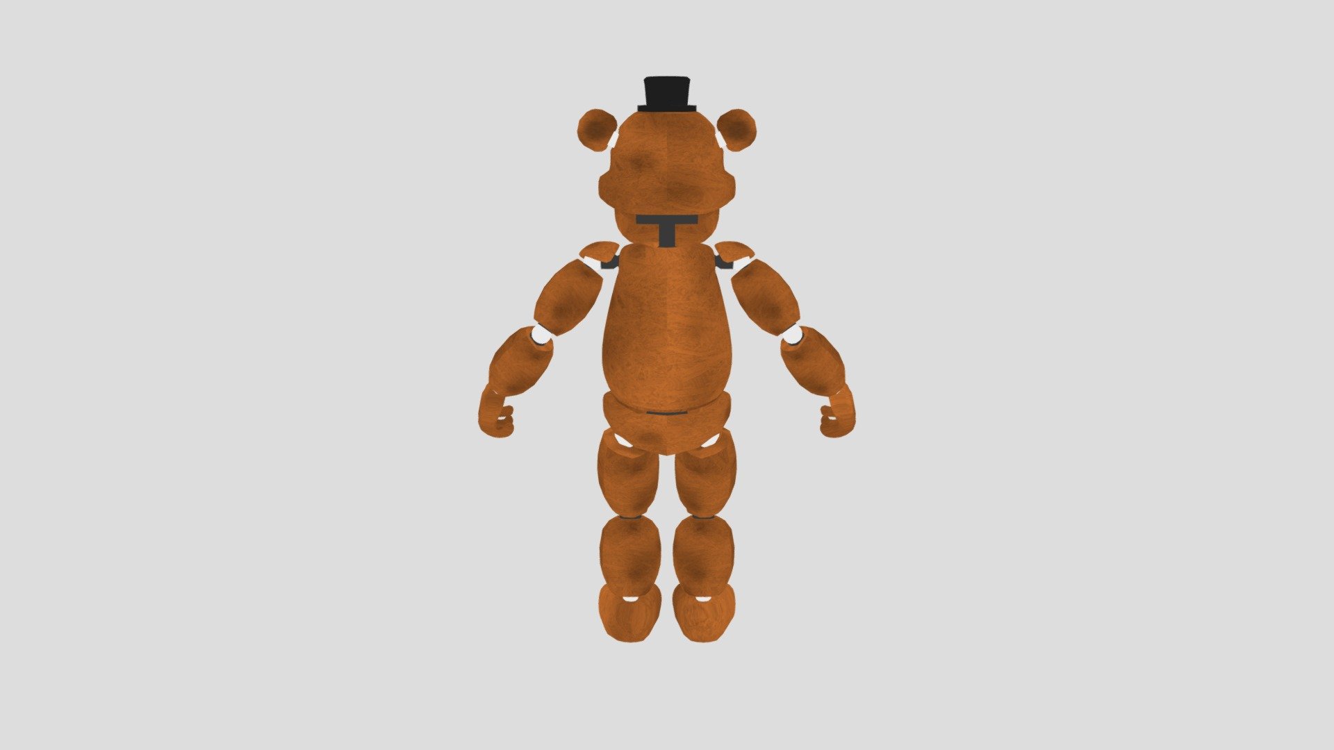 Freddy Fnaf - Download Free 3D model by bancmaso19 [e55f9b2] - Sketchfab