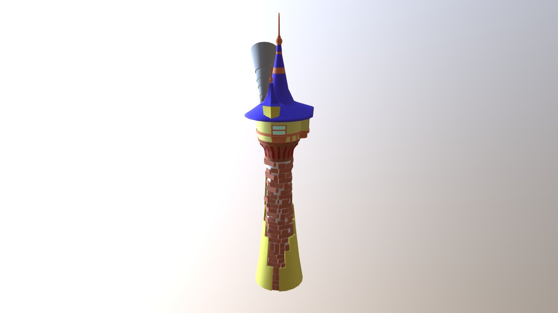 Rapunzel Tower (My own version) - 3D model by Miguel_Angel_Reyes ...