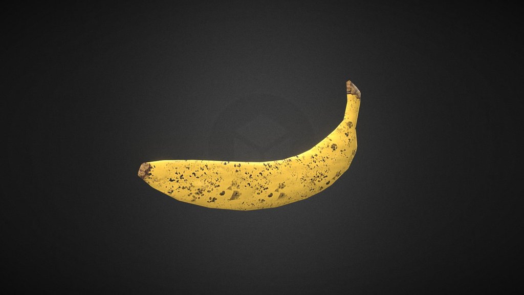 Banana Asset - 3D model by rafaelsalessi [e560d5b] - Sketchfab