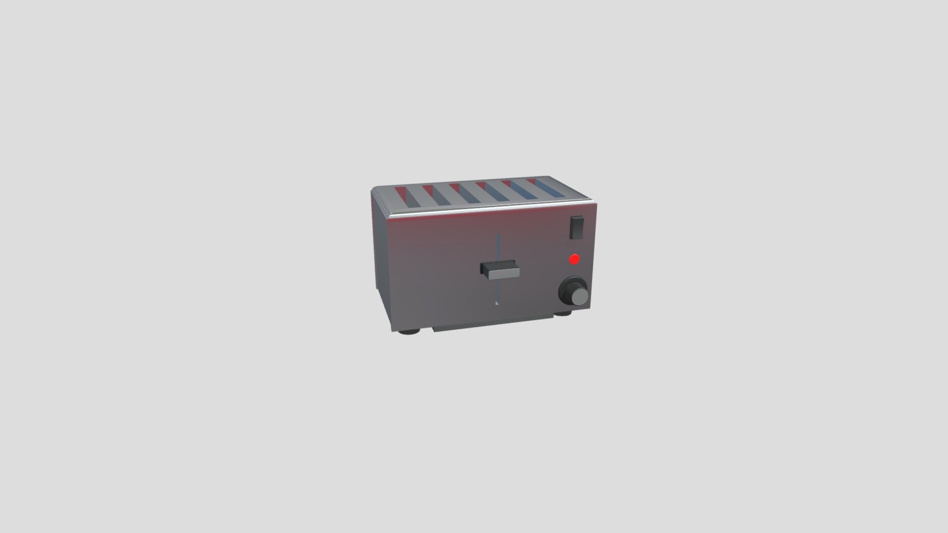 Toaster - Download Free 3D model by FractDesign [e560e55] - Sketchfab