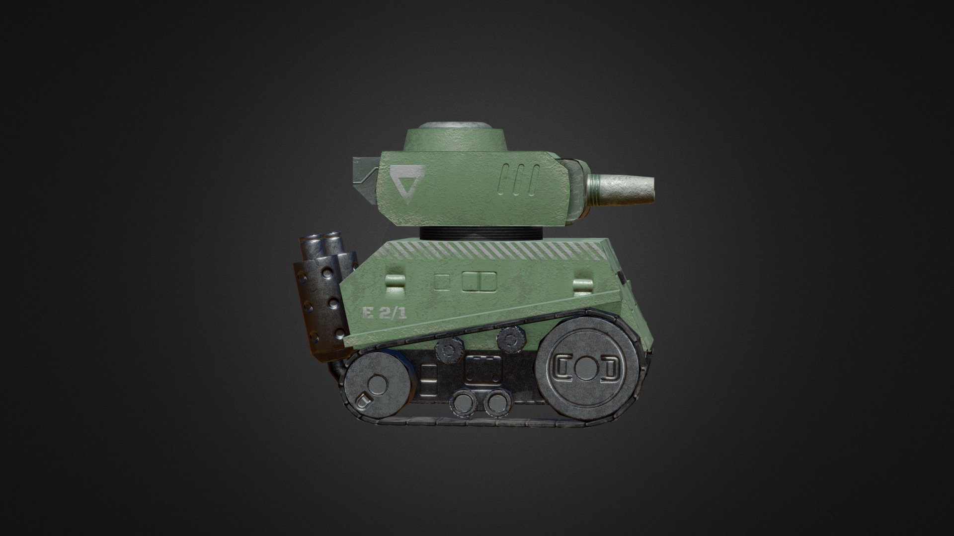 M-8 Mongoose Light Tank - 3D model by PhoenixSmith [e562bad] - Sketchfab