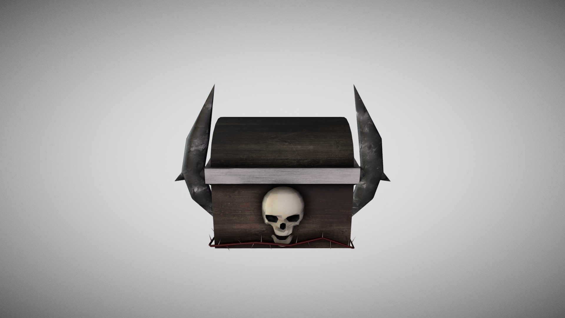 Horror Chest Animation - 3D model by HollyGreen [e564c82] - Sketchfab